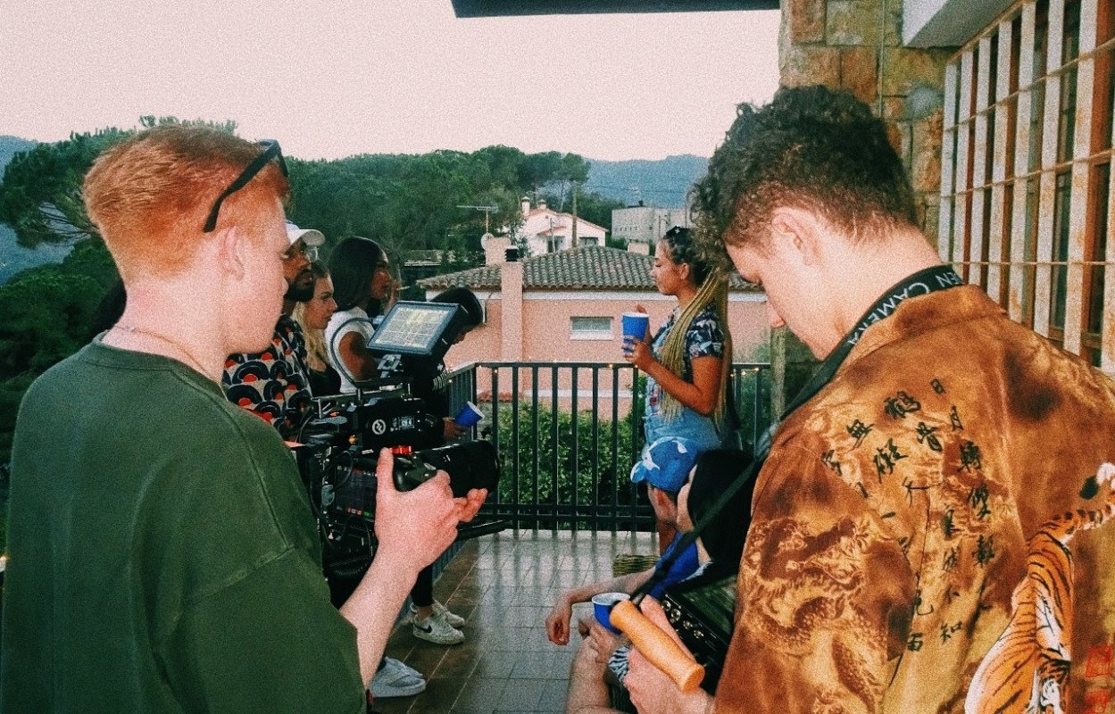 Kay (19) en Finn (20) hebben een video collective: 'Als je het kan ...