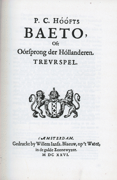 Boekverslag Nederlands Baeto door P.C. Hooft (5e klas vwo) | Scholieren.com